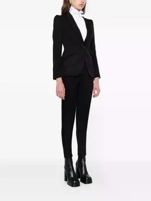 Alexander McQueen Wool Single-breasted Blazer