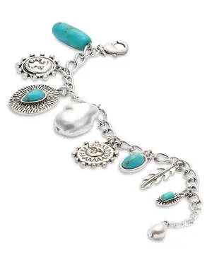 Aqua X Ava Phillippe Celestial Charm Bracelet