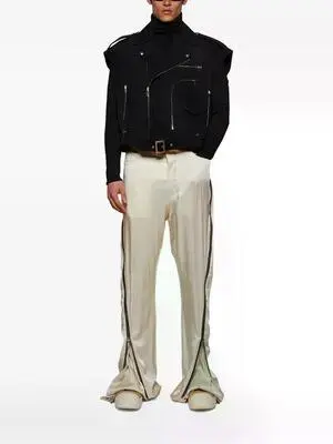 Rick Owens Cropped Biker Vest