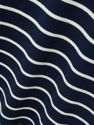 Altuzarra Kitty Striped Jersey Midi Dress