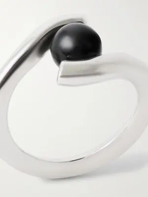 Agmes Claire Sculptural Onyx Ring
