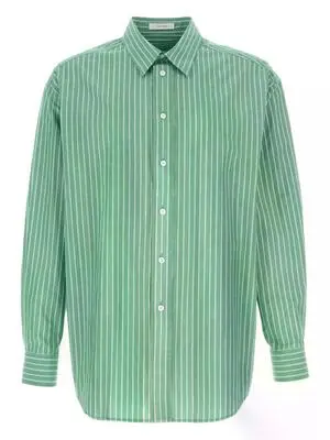 THE ROW Striped Cotton Shirt