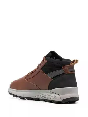 Geox Spherica 4x4 High-top Sneakers - Brown