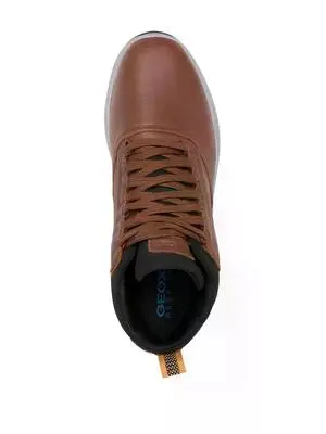 Geox Spherica 4x4 High-top Sneakers - Brown