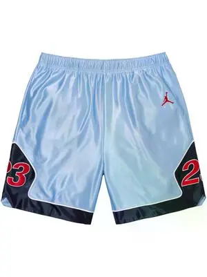 Supreme X Jordan Warm Up Shorts - Blue