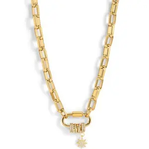 MAZIN JEWELS Starlink Necklace - Gold