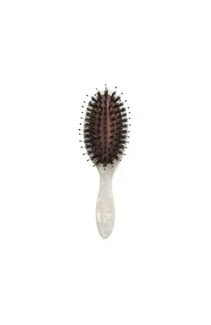 MACHETE Petite Travel Detangling Hair Brush - White Shell