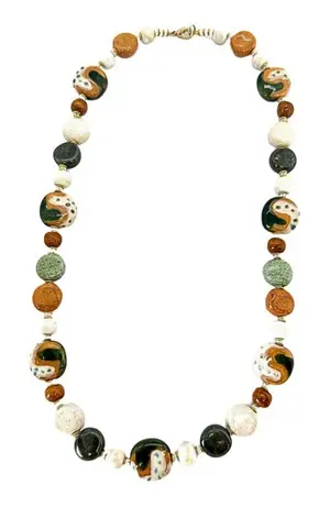 KAZURI Kazuri Earth Collection Namib Necklace