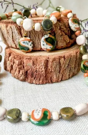 KAZURI Earth Collection Namib Necklace