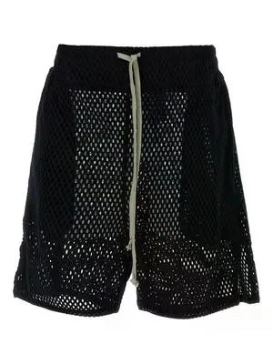 Rick Owens Mesh Drawstring Shorts
