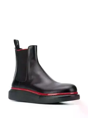 Alexander McQueen Chunky Sole Chelsea Boots