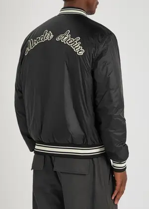 Moncler Bouchet Shell Bomber Jacket