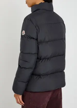 Moncler Mauzun Quilted Shell Jacket - Navy