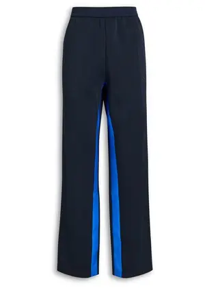 WALES BONNER Adidas X Piqué Jersey Track Trousers - Navy