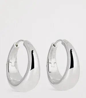 Lié Studio The Andrea Hoop Earrings - Silver