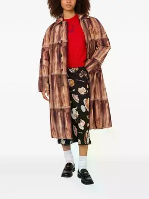 Moschino Printed Midi Skirt