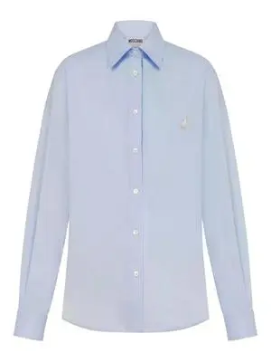Moschino Goose Poplin Shirt - Blue