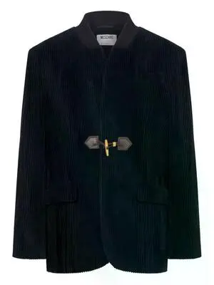Moschino Corduroy Toggle-fastening Blazer