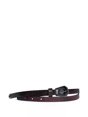 Brunello Cucinelli Carved Leather Belt