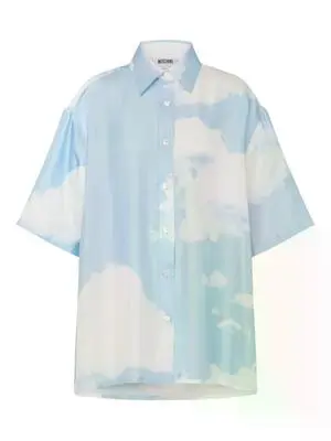 Moschino Silk Shirt - Blue
