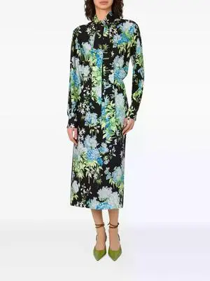 Moschino Printed Silk Shirt