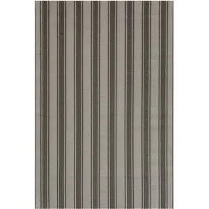 MAD MATS Vertical Stripe Beige Rug - Light And Dark Beige