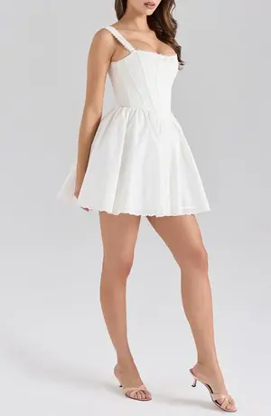 House Of Cb Ami Corset Minidress