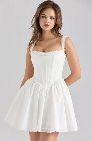 House Of Cb Ami Corset Minidress
