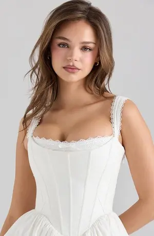 House Of Cb Ami Corset Minidress