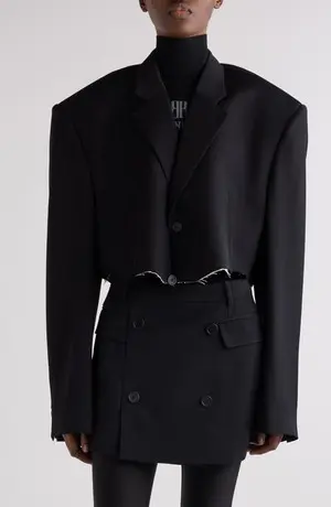 Balenciaga Long Sleeve Blazers For Women