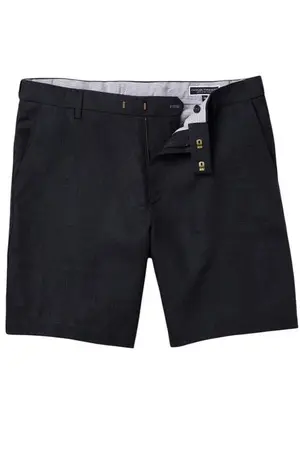 CHARLES TYRWHITT Linen Shorts - Dark Navy