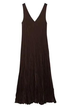 Michael Kors Crushed Charmeuse Midi Dress
