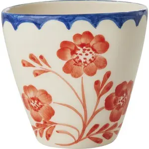 RICE BY RICE Set Of 6 Hand-painted Ceramic Cups - Multi