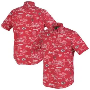 Reyn Spooner Kansas City Chiefs Kekai Performance Button-down Shirt - Red