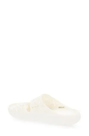 CROCS Classic Floral Cutout Slide Sandal