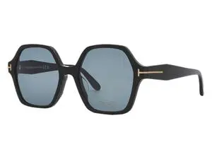 TOM FORD Geometric Sunglasses - Black (ft1032/f 01a)