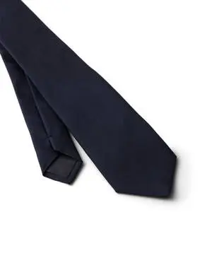 Prada Silk Neck Tie - Blue