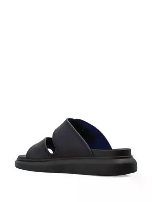 Alexander McQueen Round-toe Sandals - Black