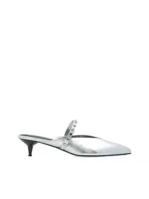 Alexander McQueen Leather Heeled Pumps