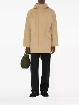 Burberry Bonded Gabardine Parka