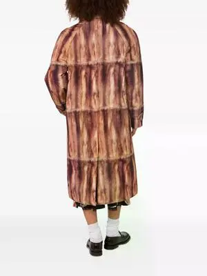 Moschino Abstract Printed Coat