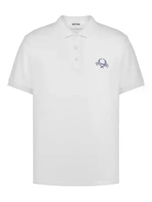 Moschino Cotton Polo Shirt - White