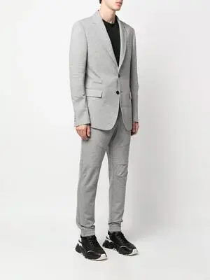 Philipp Plein Cuffed Single-breasted Suit