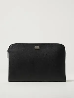 Dolce & Gabbana Leather Briefcase - Black