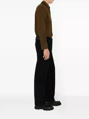 Burberry Logo-embroidered Shirt