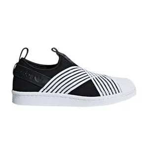 Adidas Superstar Slip-on Sneakers - Black
