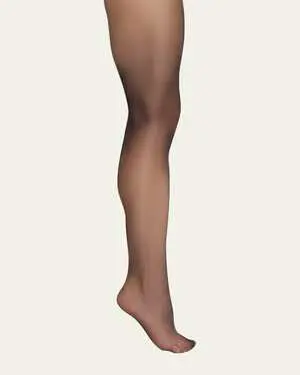Commando Essential Control Sheer Microfiber Tights - Black