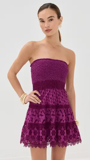 Temptation Positano Albegna Strapless Mini Dress