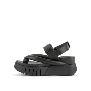 United Nude Delta Tong Platform Sandals - Black