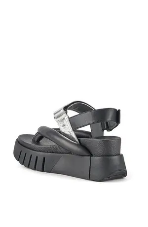 United Nude Delta Tong Sandals - Silver
